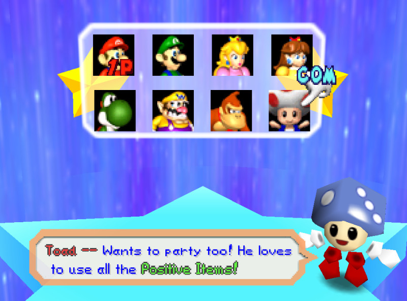 Playable Toad in Mario Party 3 Mod for Mario Party 3 | MP3 Mods