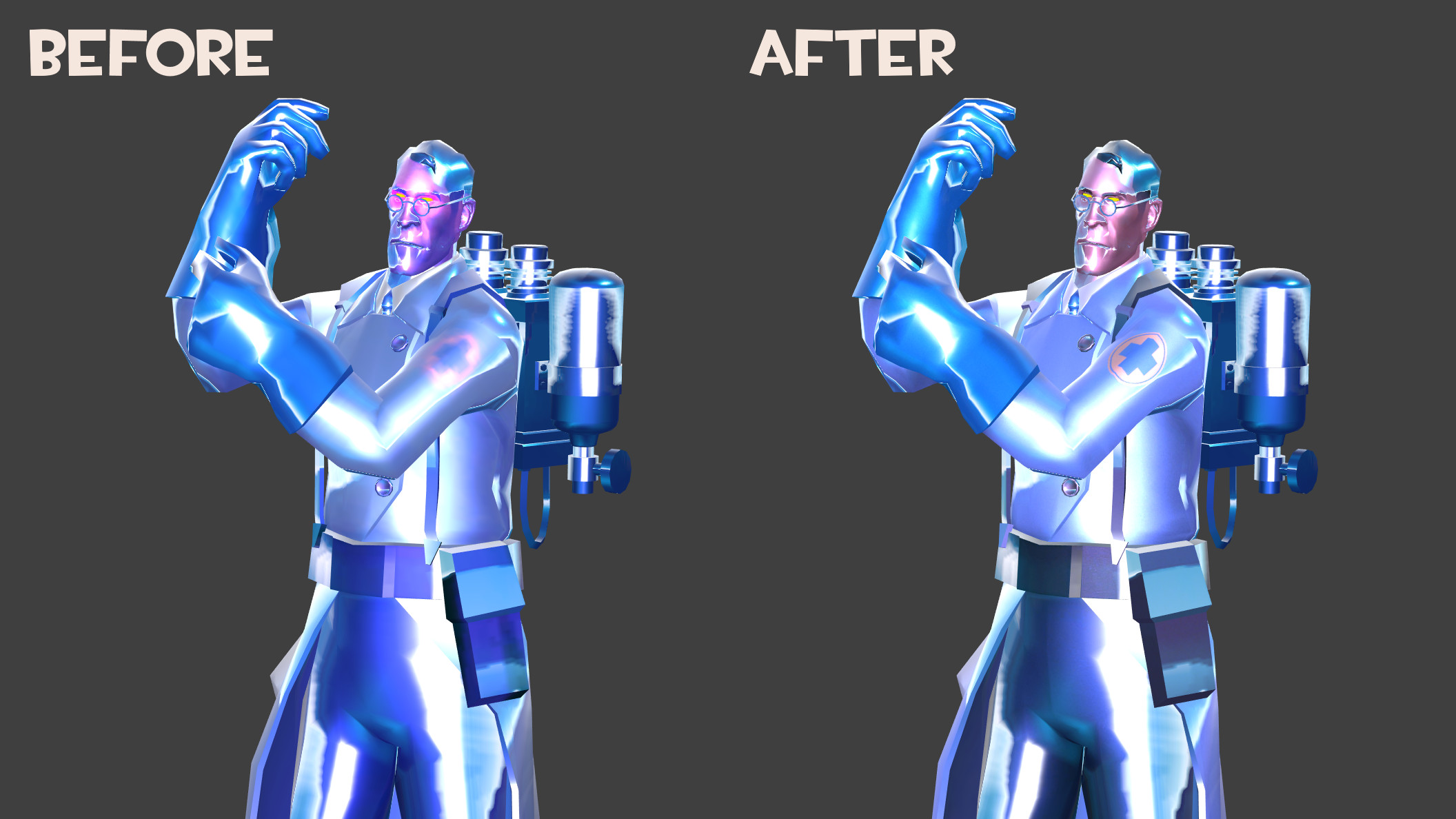 Ubercharge Texture Fix MKII Mod for Team Fortress 2 | TF2 Mods