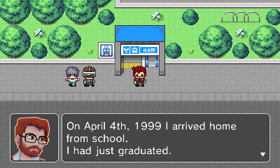 Alex Eggleston (YIIK) Mod for RPG Maker Fes for Nintendo 3DS | RPG-FES Mods