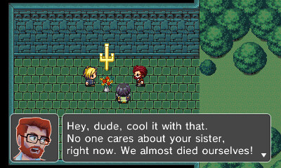 Alex Eggleston (YIIK) Mod for RPG Maker Fes for Nintendo 3DS | RPG-FES Mods