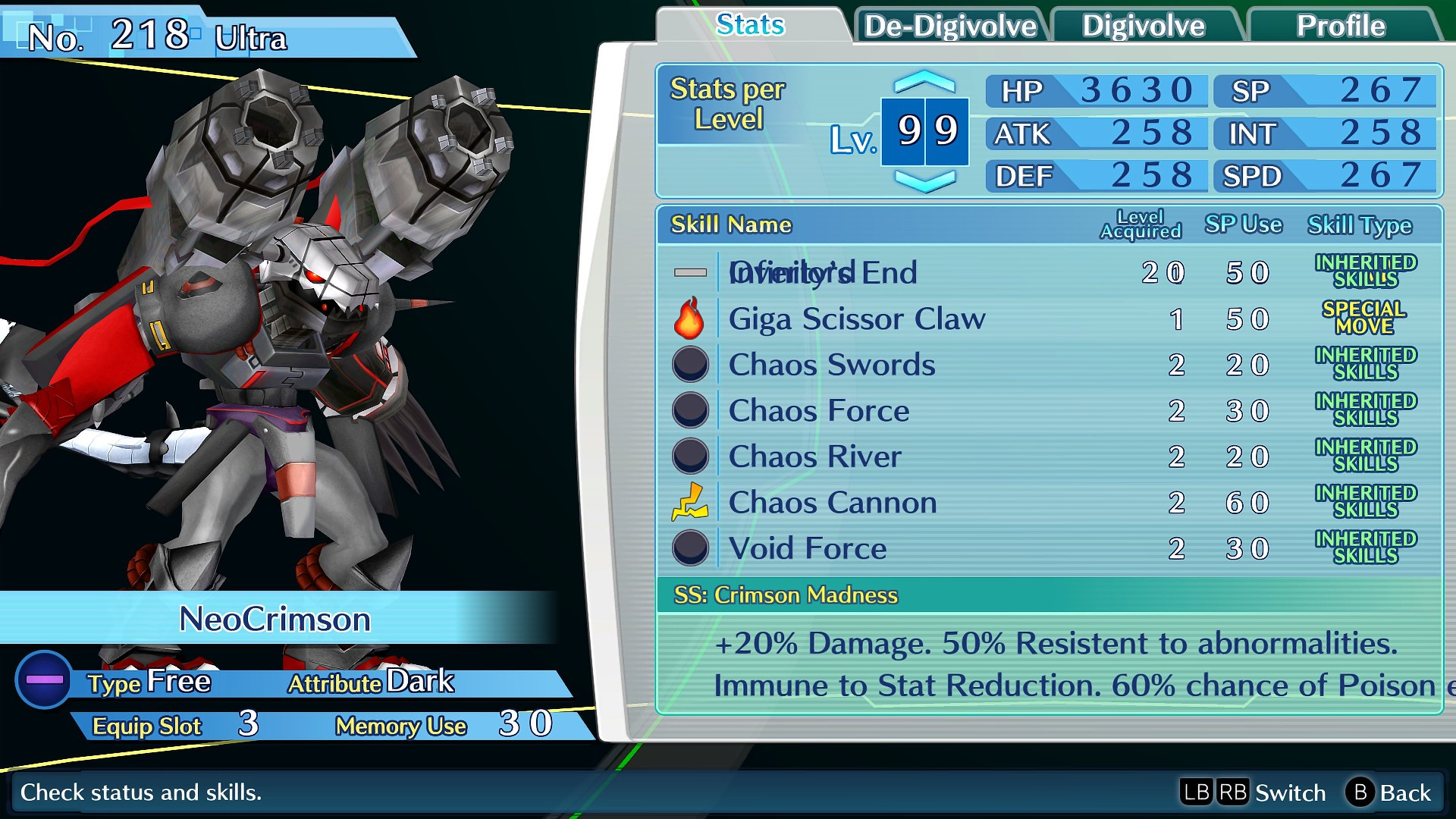 NeoCrimson & ChaosLord Mod for Digimon Story Cyber Sleuth: Complete Edition | DSCS Mods