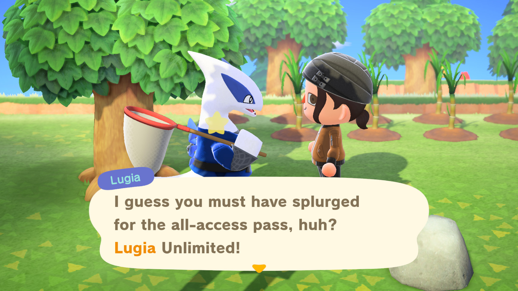 Lugia Villager Mod for Animal Crossing: New Horizons | ACNH Mods
