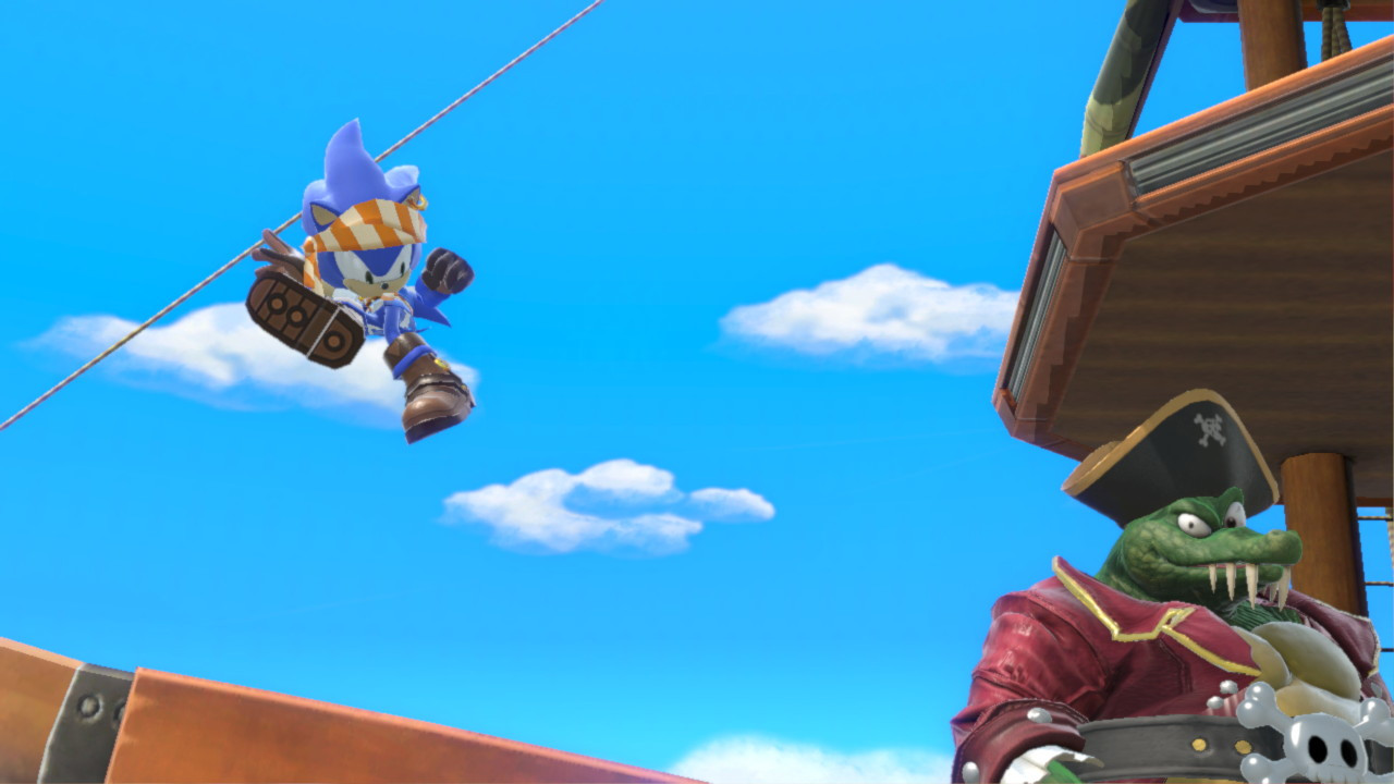 Pirate Sonic Mod for Super Smash Bros. Ultimate | SSBU Mods