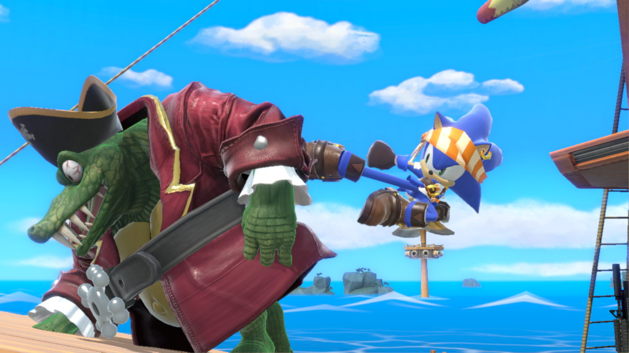 Pirate Sonic Mod for Super Smash Bros. Ultimate | SSBU Mods