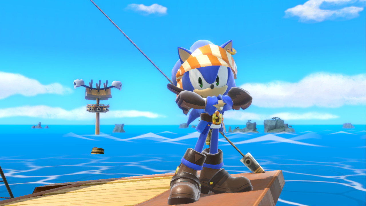 Pirate Sonic Mod for Super Smash Bros. Ultimate | SSBU Mods