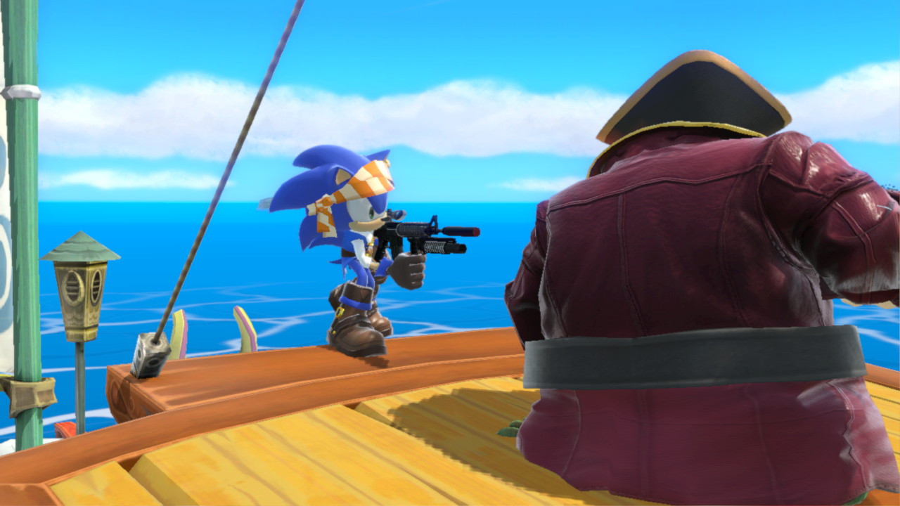 Pirate Sonic Mod for Super Smash Bros. Ultimate | SSBU Mods