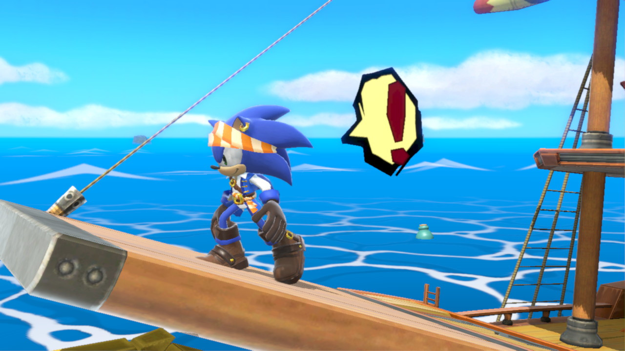 Pirate Sonic Mod for Super Smash Bros. Ultimate | SSBU Mods