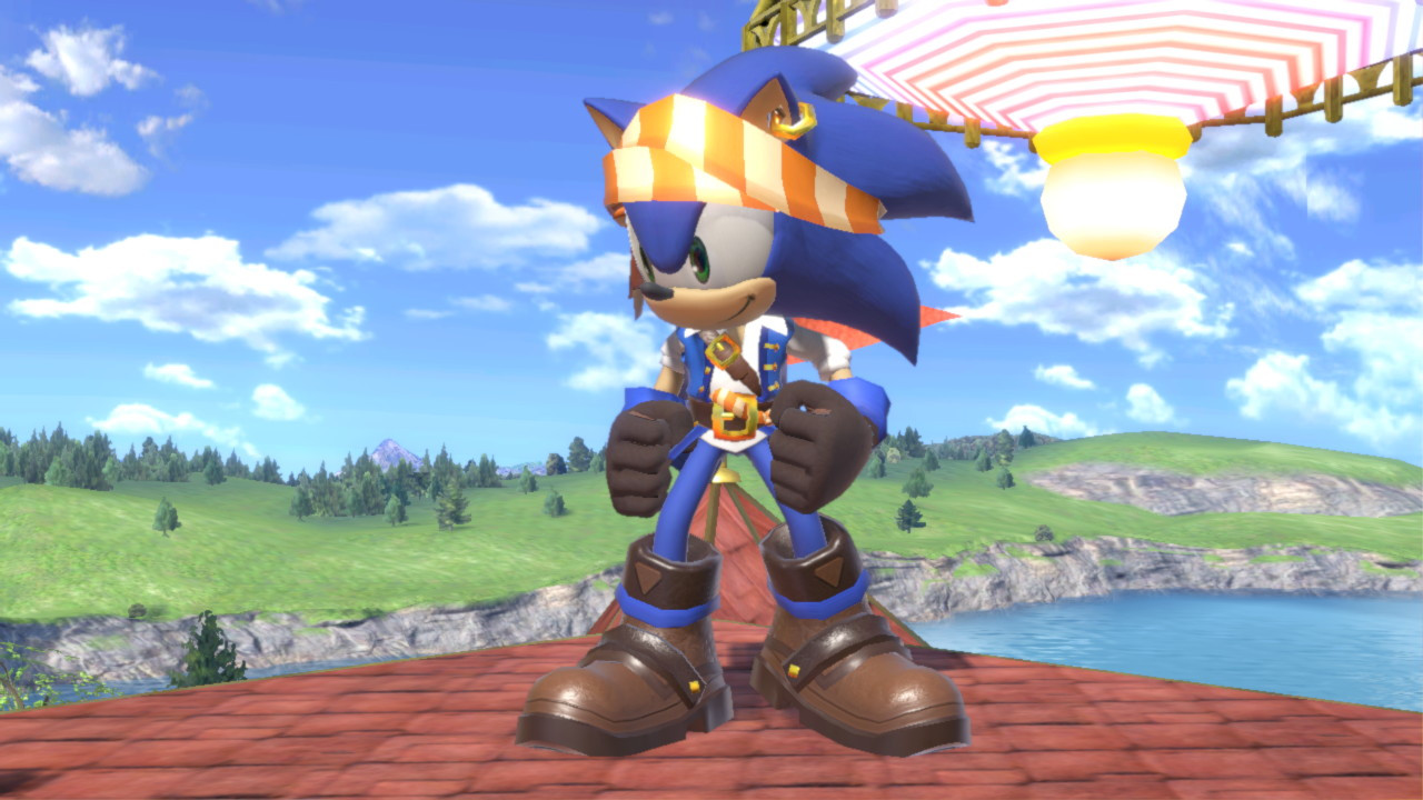 Pirate Sonic Mod for Super Smash Bros. Ultimate | SSBU Mods