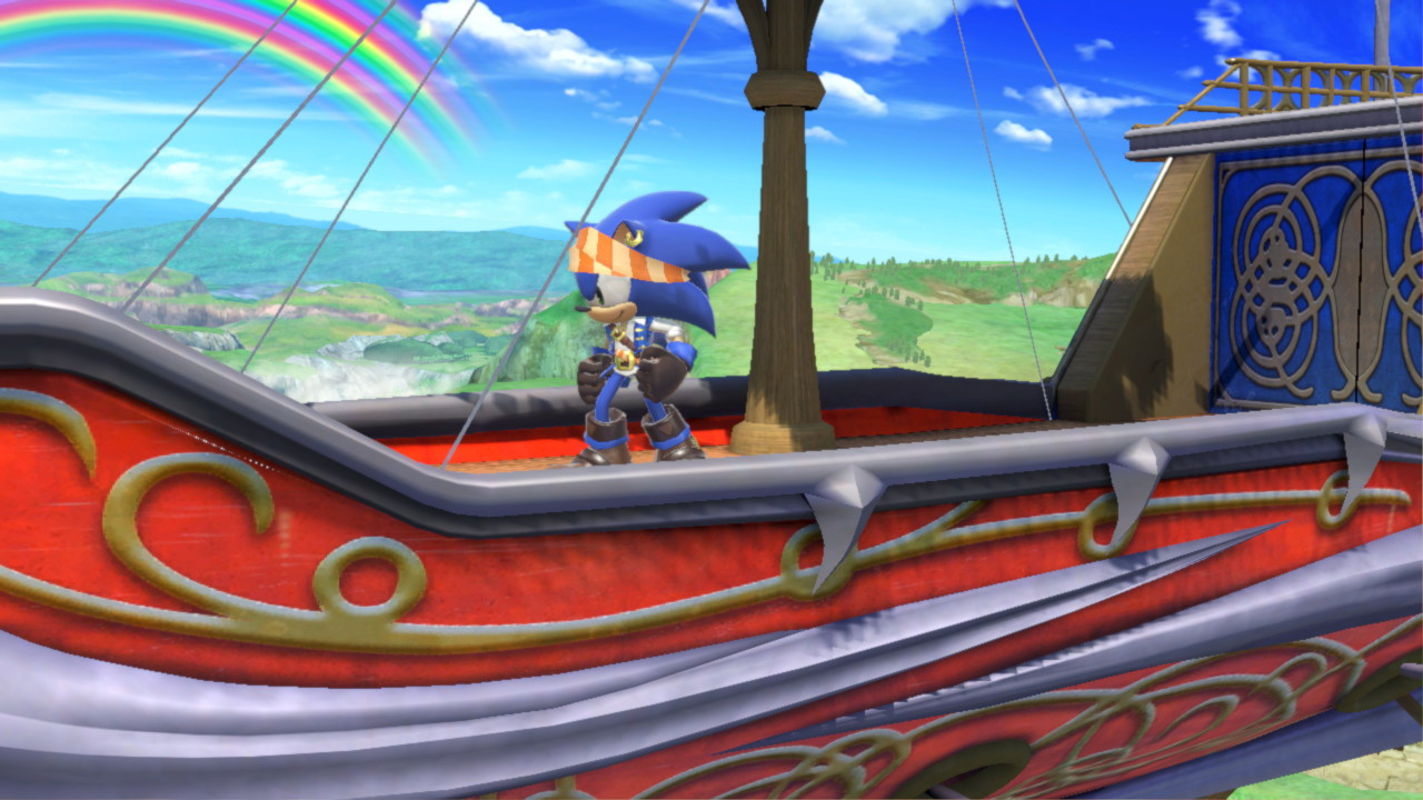 Pirate Sonic Mod for Super Smash Bros. Ultimate | SSBU Mods