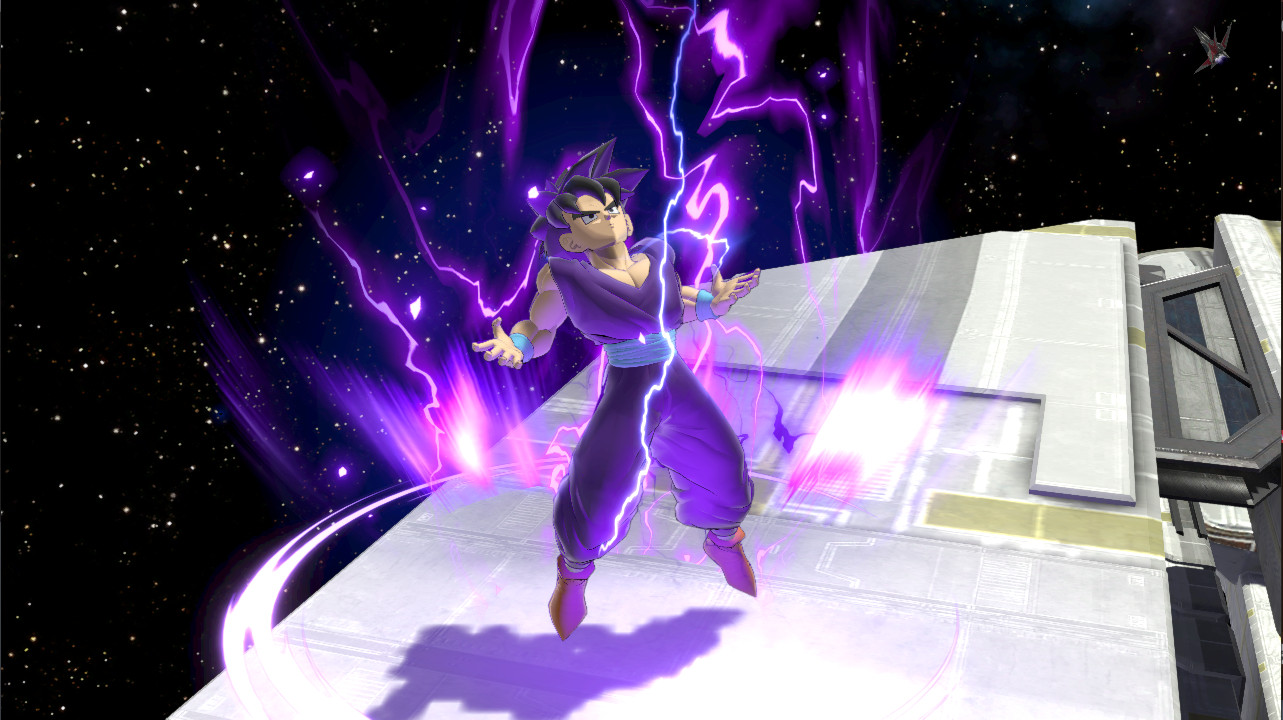Teen Gohan over Kazuya Mod for Super Smash Bros. Ultimate | SSBU Mods