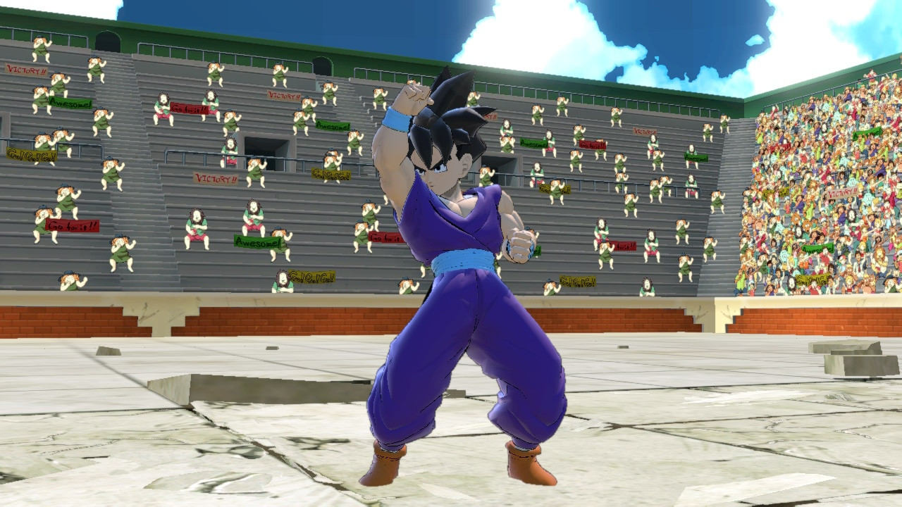 Teen Gohan over Kazuya Mod for Super Smash Bros. Ultimate | SSBU Mods
