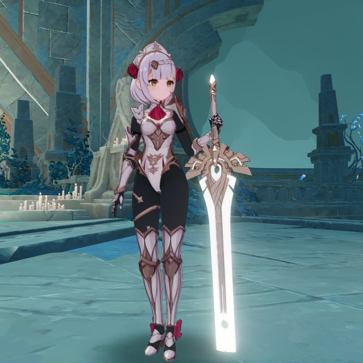 Noelle Armor leotard [Genshin Impact] [Mods]