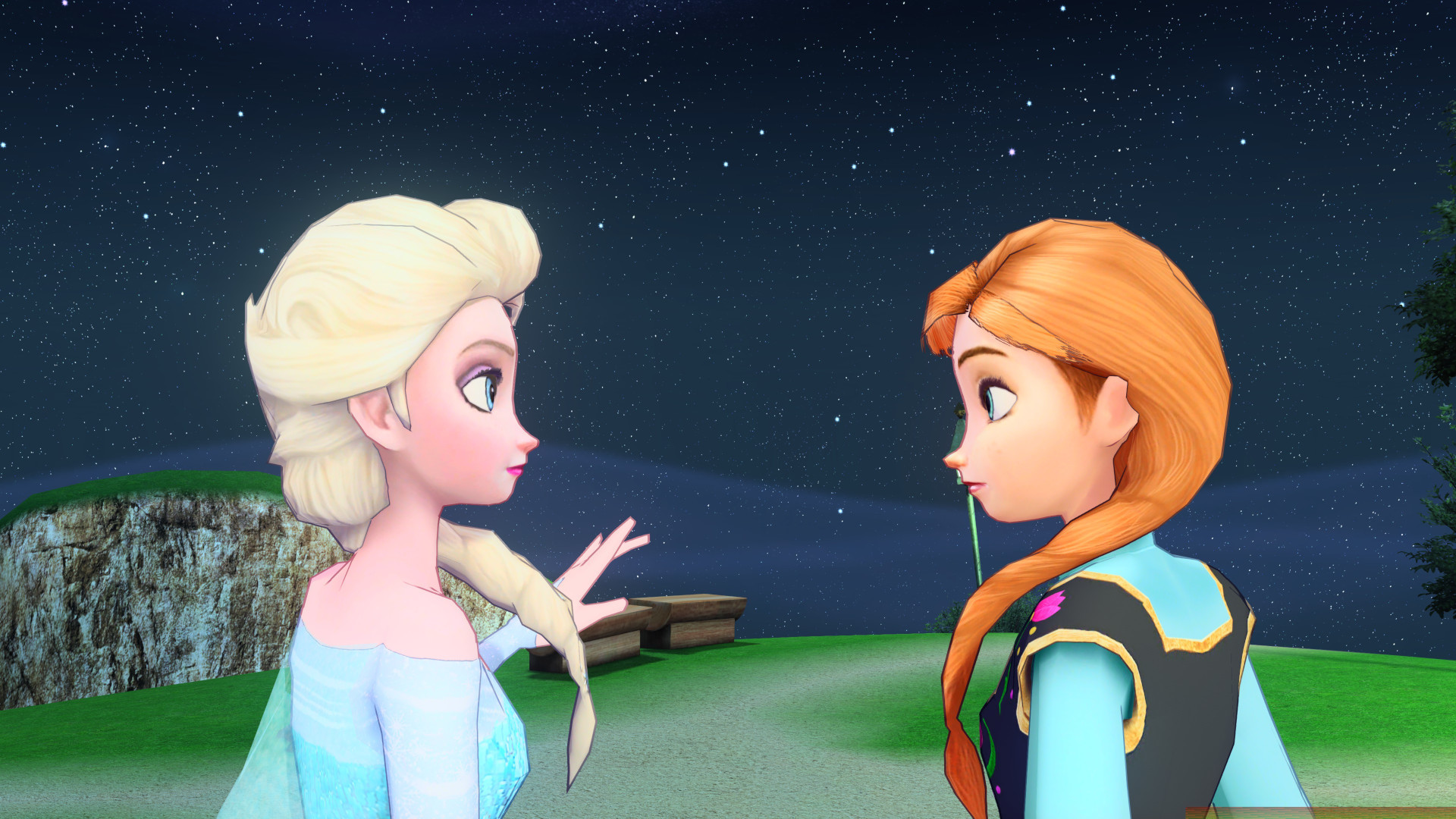 Frozen FreeFall Pack [Hatsune Miku: Project DIVA Mega Mix+] [Mods]