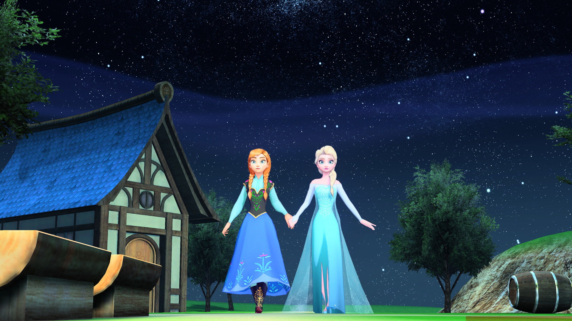 Frozen FreeFall Pack [Hatsune Miku: Project DIVA Mega Mix+] [Mods]