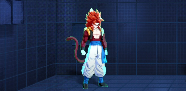 Gogeta SSJ4 over Adam1 Mod for Streets of Rage 4 | SOR4 Mods