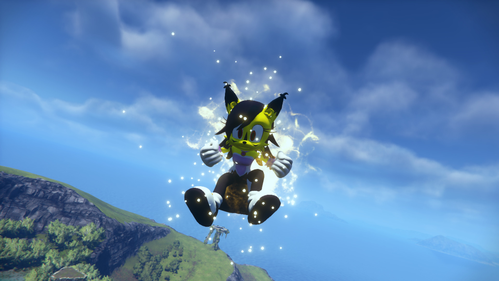 Nicole the Holo-Lynx Mod for Sonic Frontiers | Frontiers Mods