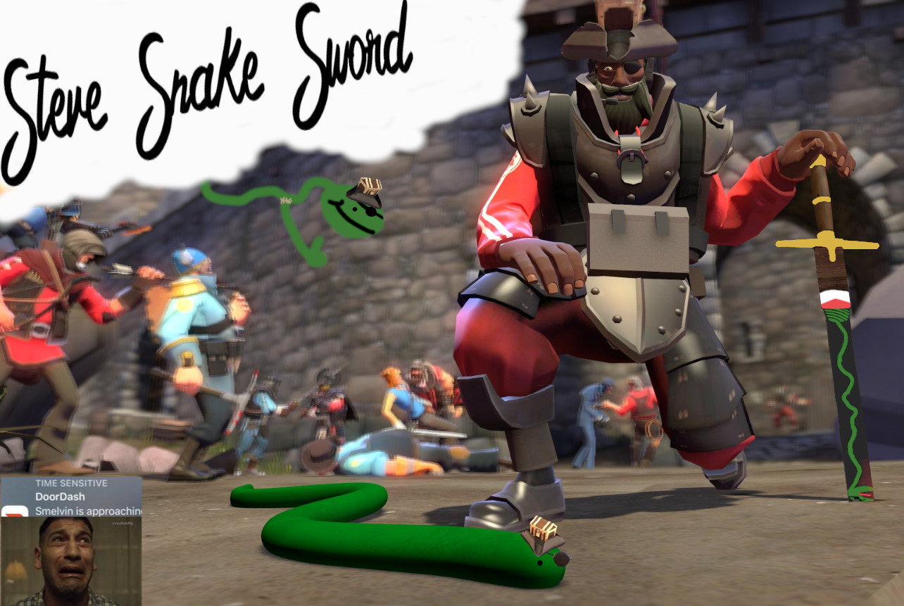 Steve Snake Sword [Team Fortress 2] [Mods]