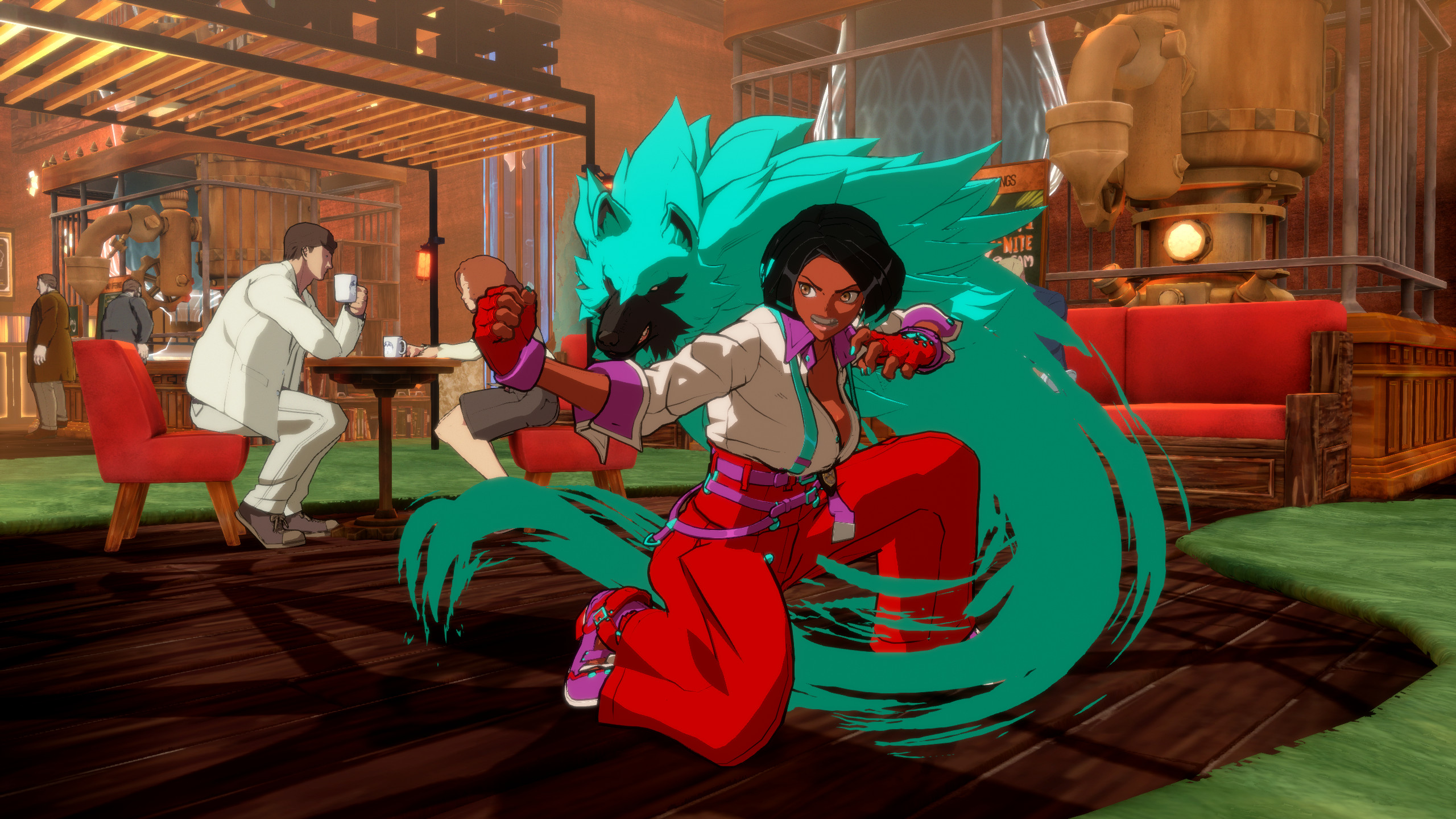 SF6 Kimberly Alt Giovanna Mod for GUILTY GEAR -STRIVE- | GGST Mods