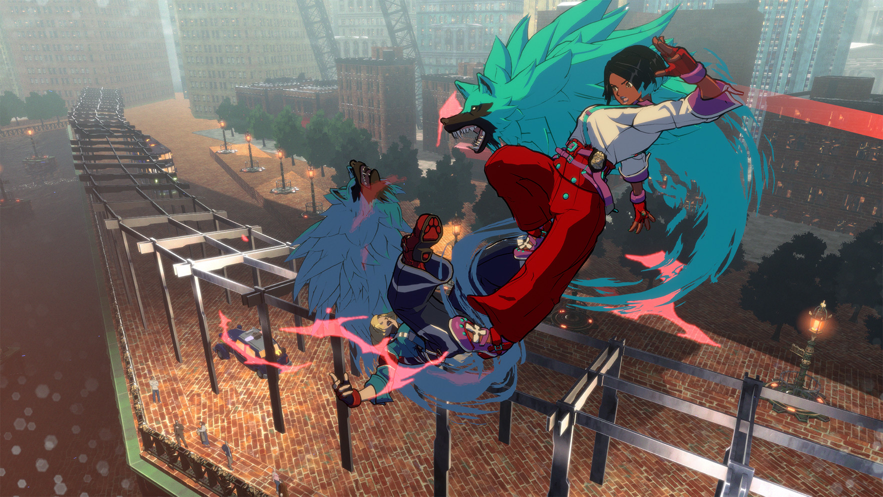 SF6 Kimberly Alt Giovanna Mod for GUILTY GEAR -STRIVE- | GGST Mods