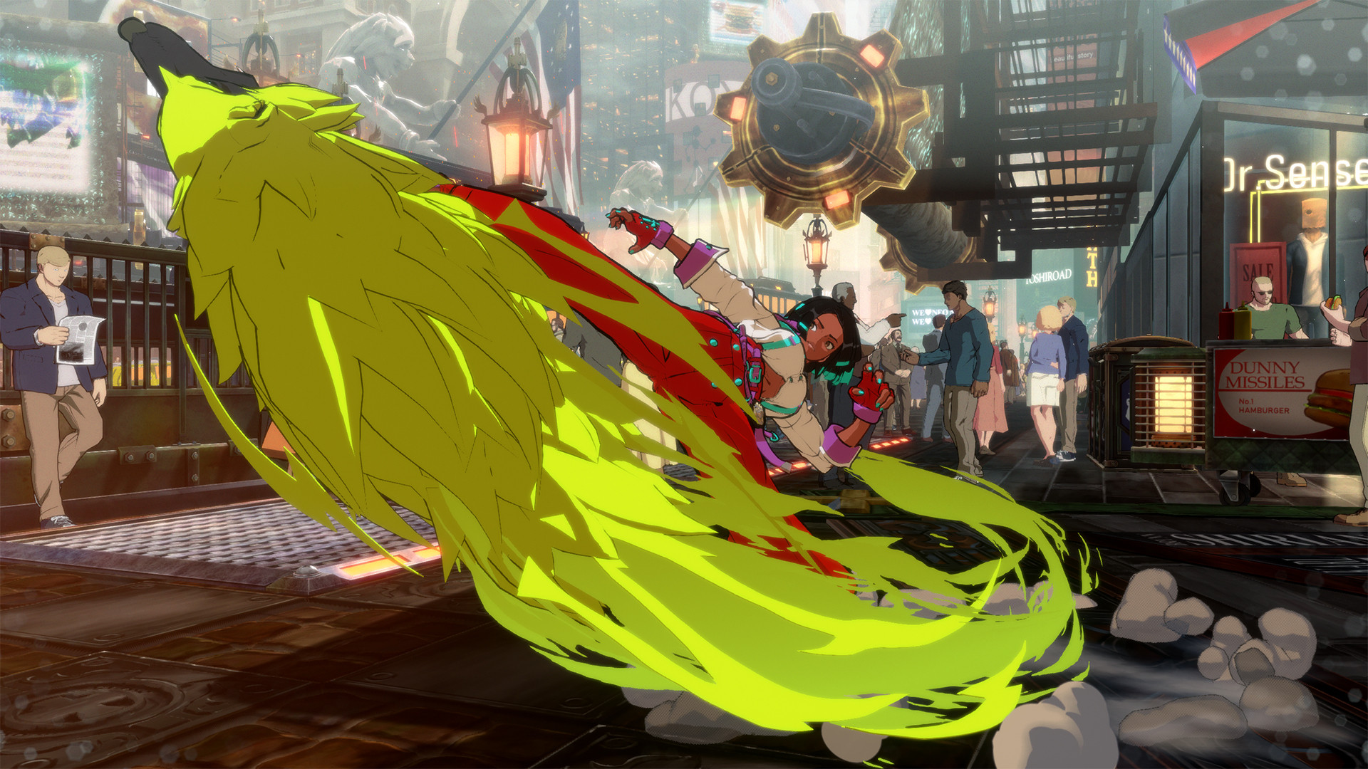SF6 Kimberly Alt Giovanna Mod for GUILTY GEAR -STRIVE- | GGST Mods