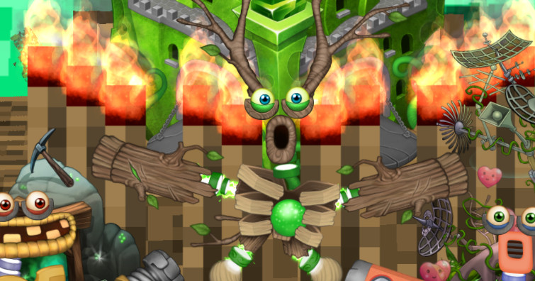 Minecraft Plant Island Skin Mod for My Singing Monsters | MSM Mods