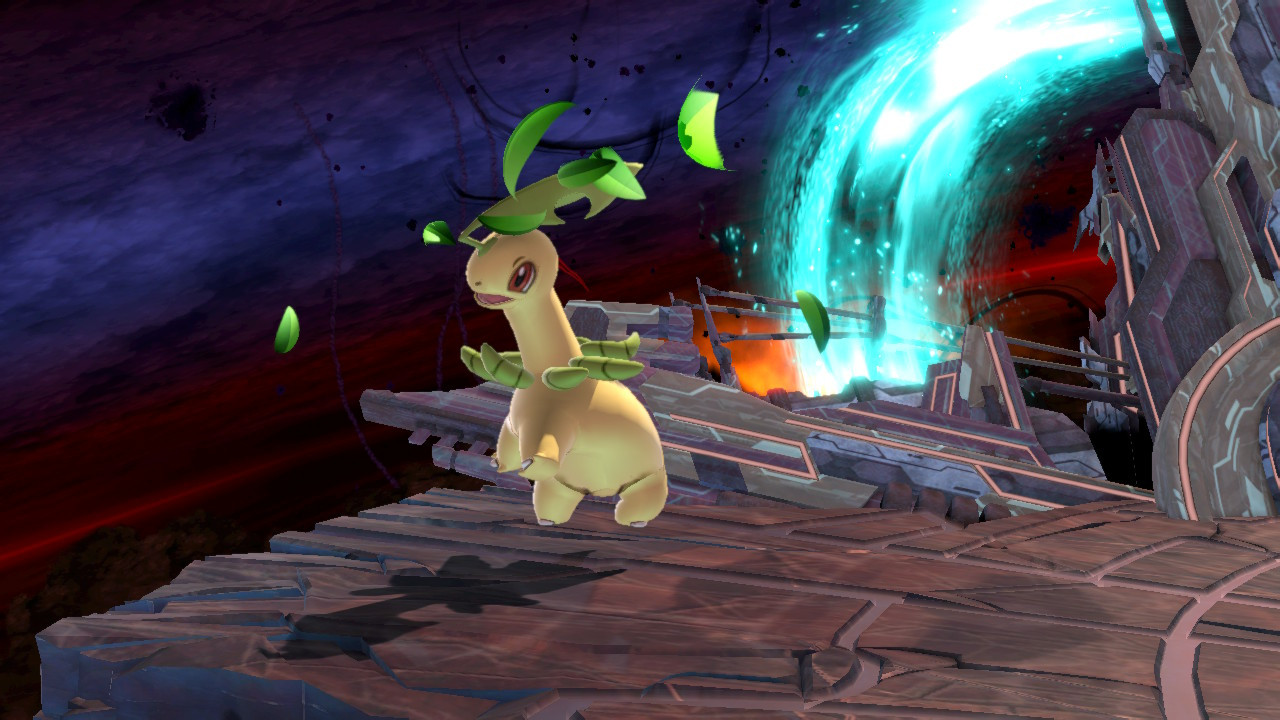 Bayleef joins the battle Mod for Super Smash Bros. Ultimate | SSBU Mods