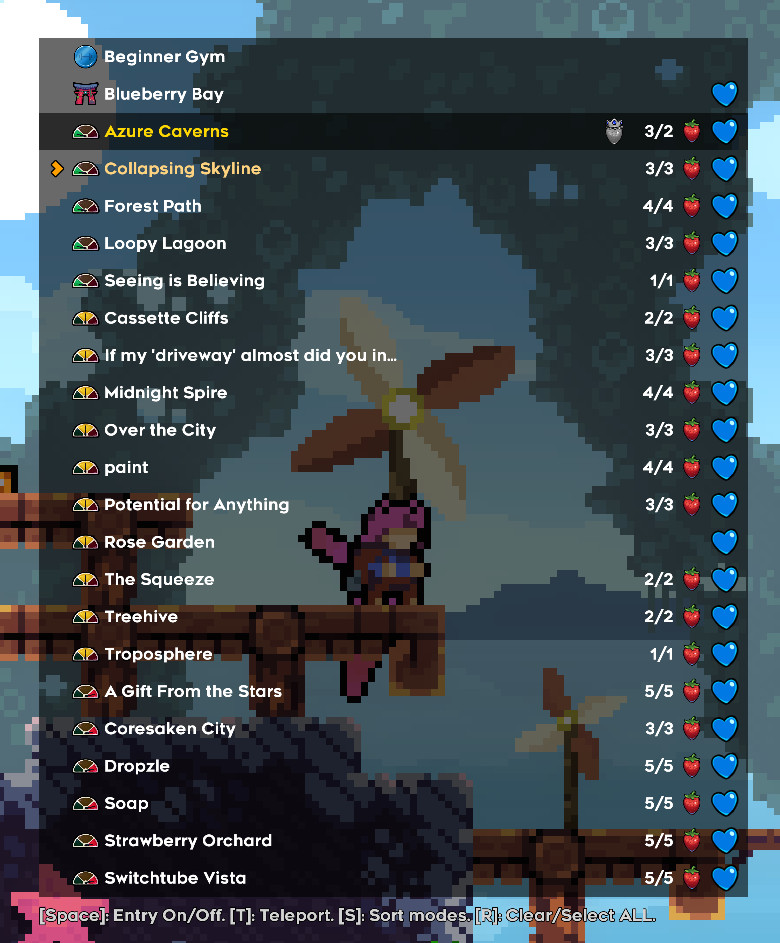 Collab Lobby UI Mod for Celeste | Celeste Mods