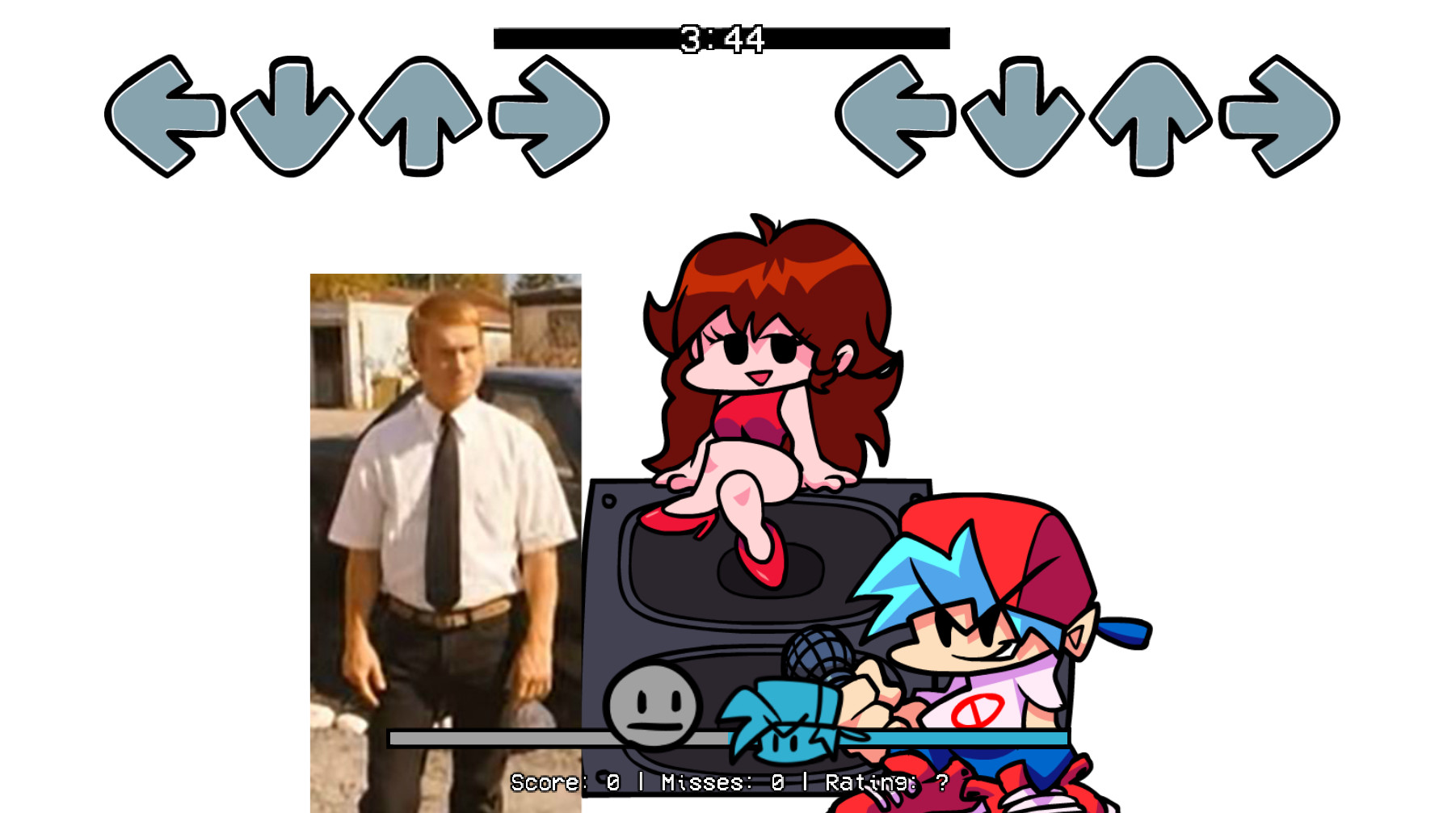 FNF Vs. Movie Postal Dude (Joke Mod) Mod for Friday Night Funkin' | FNF ...