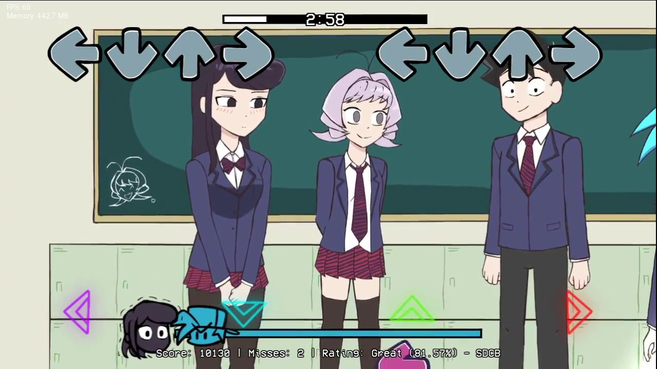 FNF: Yamai's Obsession - Komi-san Can't Sing v3 Mod for Friday Night ...