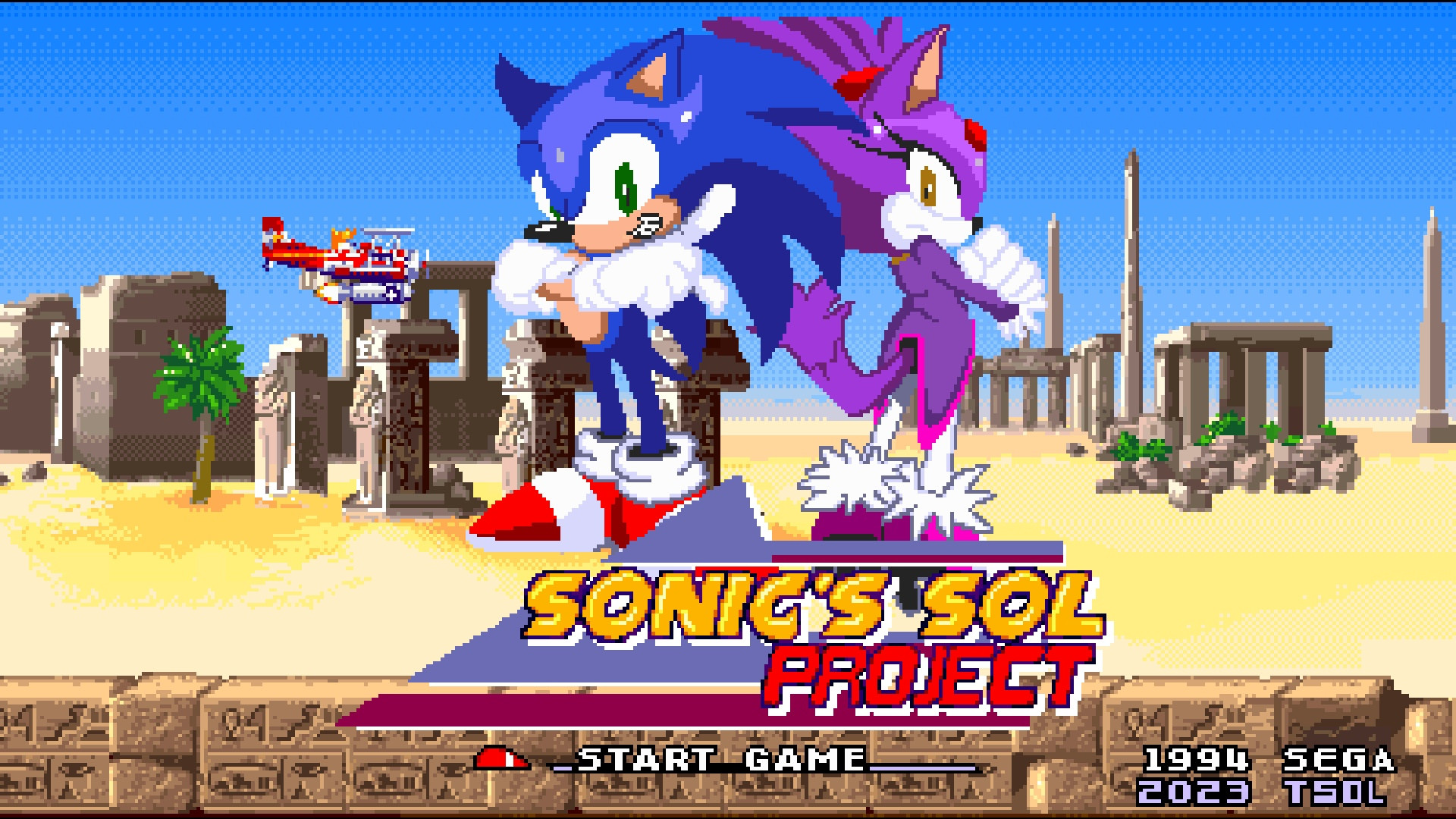 Sonic's Sol Project Title Screen Mod for Sonic 3 A.I.R. | S3AIR Mods