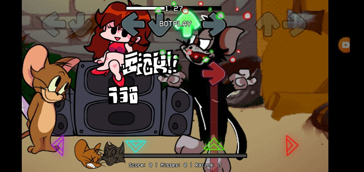 Giggle but Jerry and Butch Mod for Friday Night Funkin' | FNF Mods