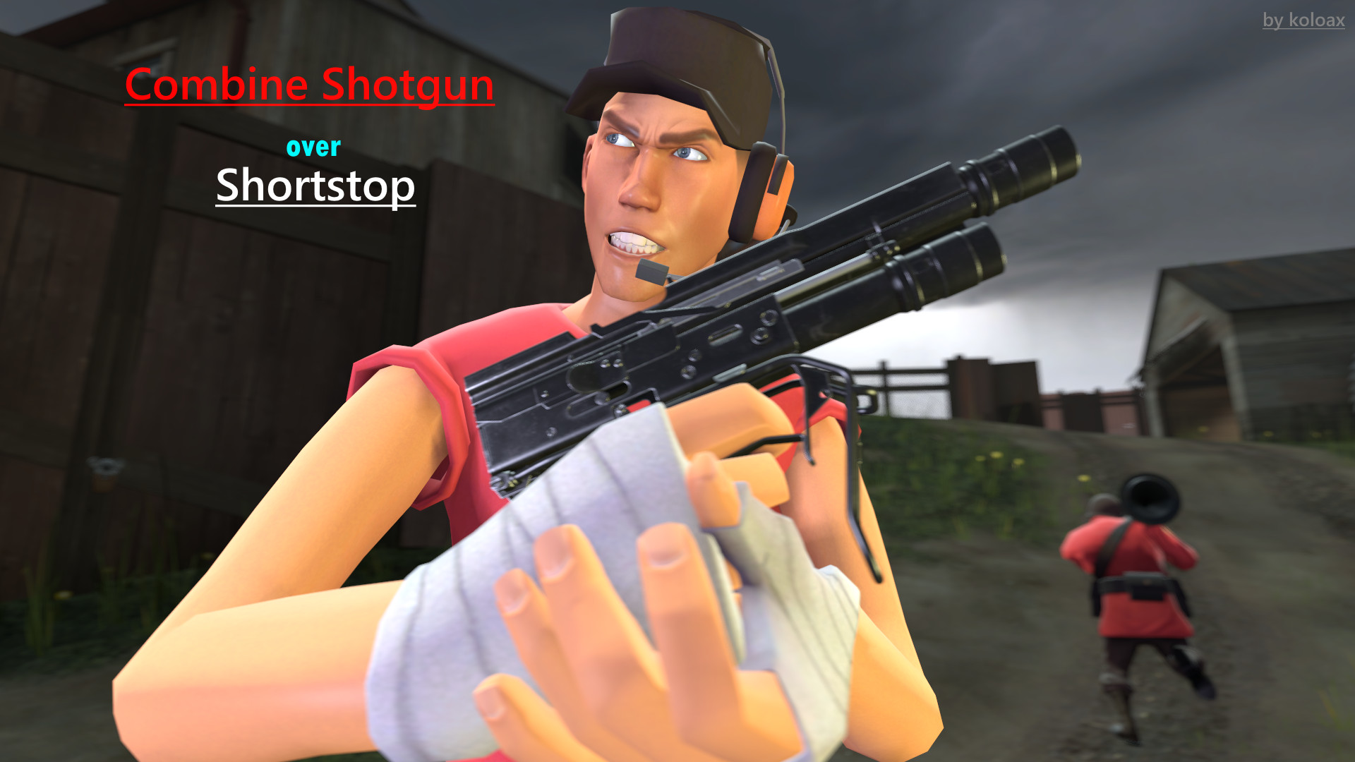 Combine Shotgun Over Shortstop! [HLA] Mod for Team Fortress 2 | TF2 Mods