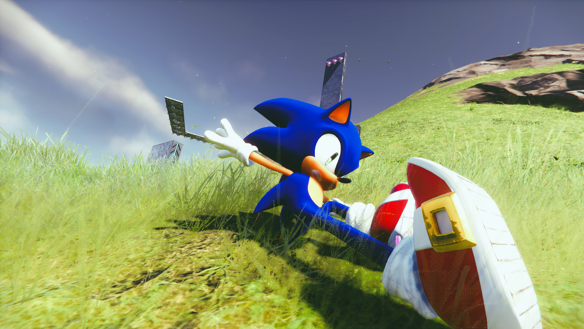 Stylized Modern Sonic- Sonic Frontiers Mod for Sonic Frontiers ...