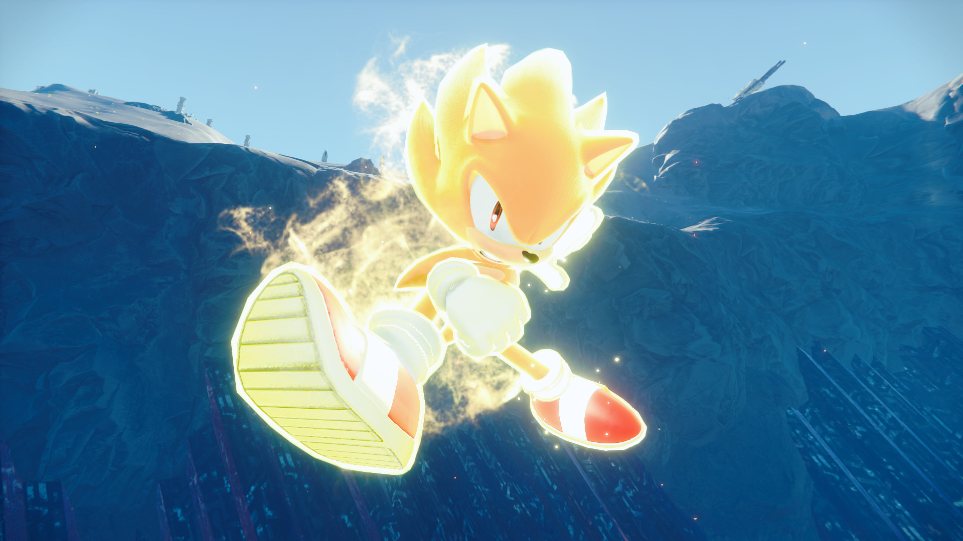 Stylized Modern Sonic- Sonic Frontiers Mod for Sonic Frontiers ...