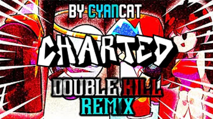 FNF Playable Double Kill CyanCat Remix Mod for Friday Night Funkin ...