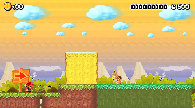 NSMBU Custom Savanna Theme Mod for Super Mario Maker for Nintendo 3DS ...