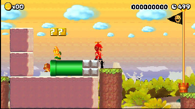 NSMBU Custom Savanna Theme Mod for Super Mario Maker for Nintendo 3DS ...