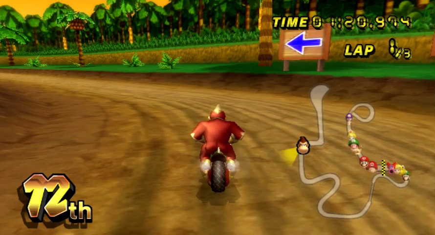 Fire Donkey Kong (Super Mario movie) [Mario Kart Wii] [Mods]