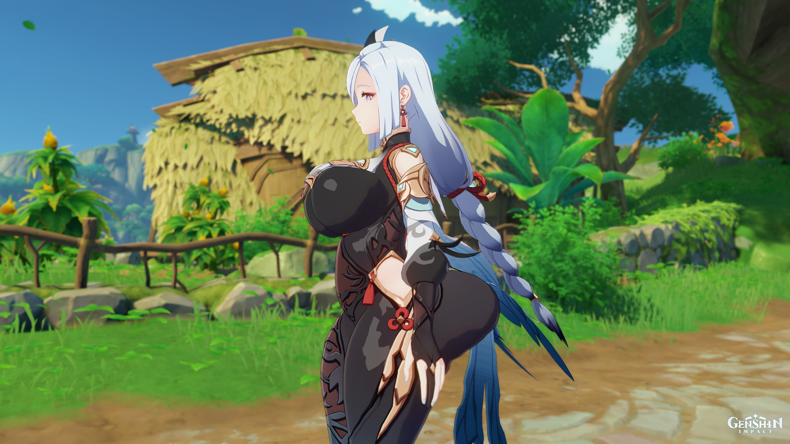 Exceedingly Thicc Shenhe Mod for Genshin Impact | GI Mods