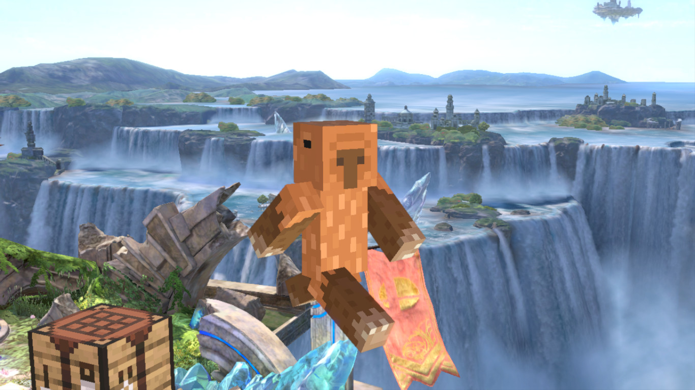 Minecraft Capybara [Super Smash Bros. Ultimate] [Mods]