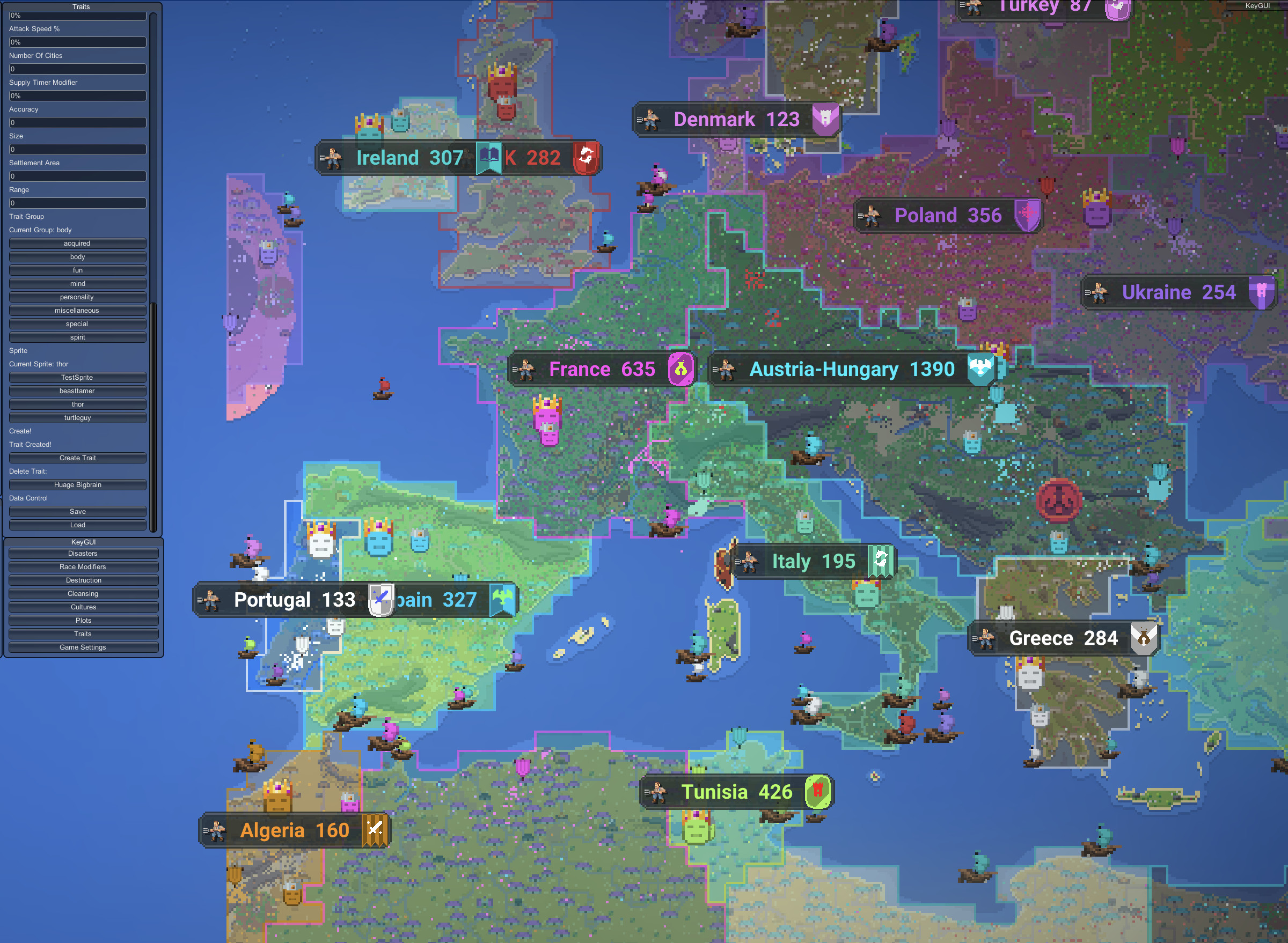 KeyGUI Mod for WorldBox | WorldBox Mods