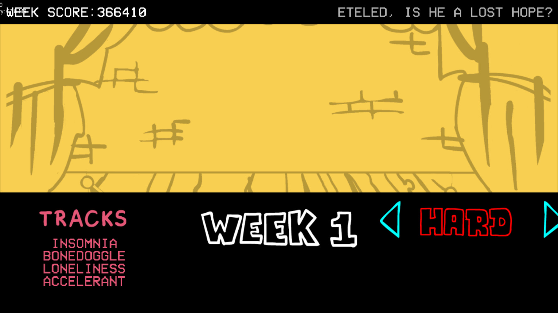 Nightmare Eteled - A Lost Hope? Mod for Friday Night Funkin' | FNF Mods