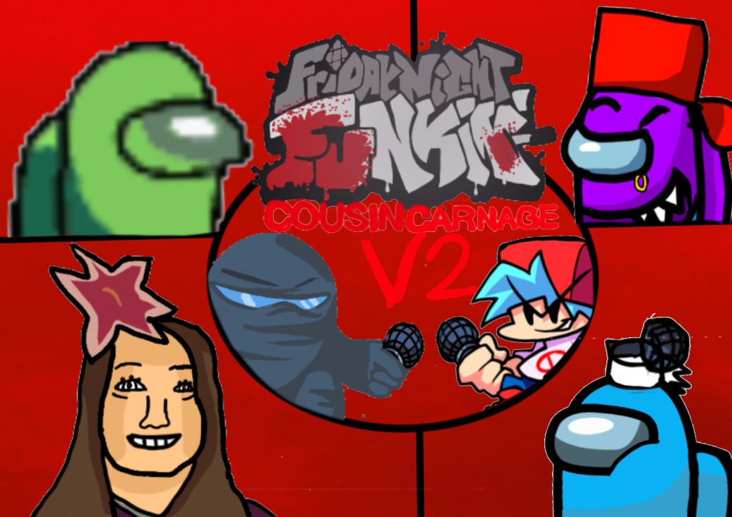 [SENSITIVE CONTENT] Friday Night Funkin': Cousin Carnage (V2) Mod for ...