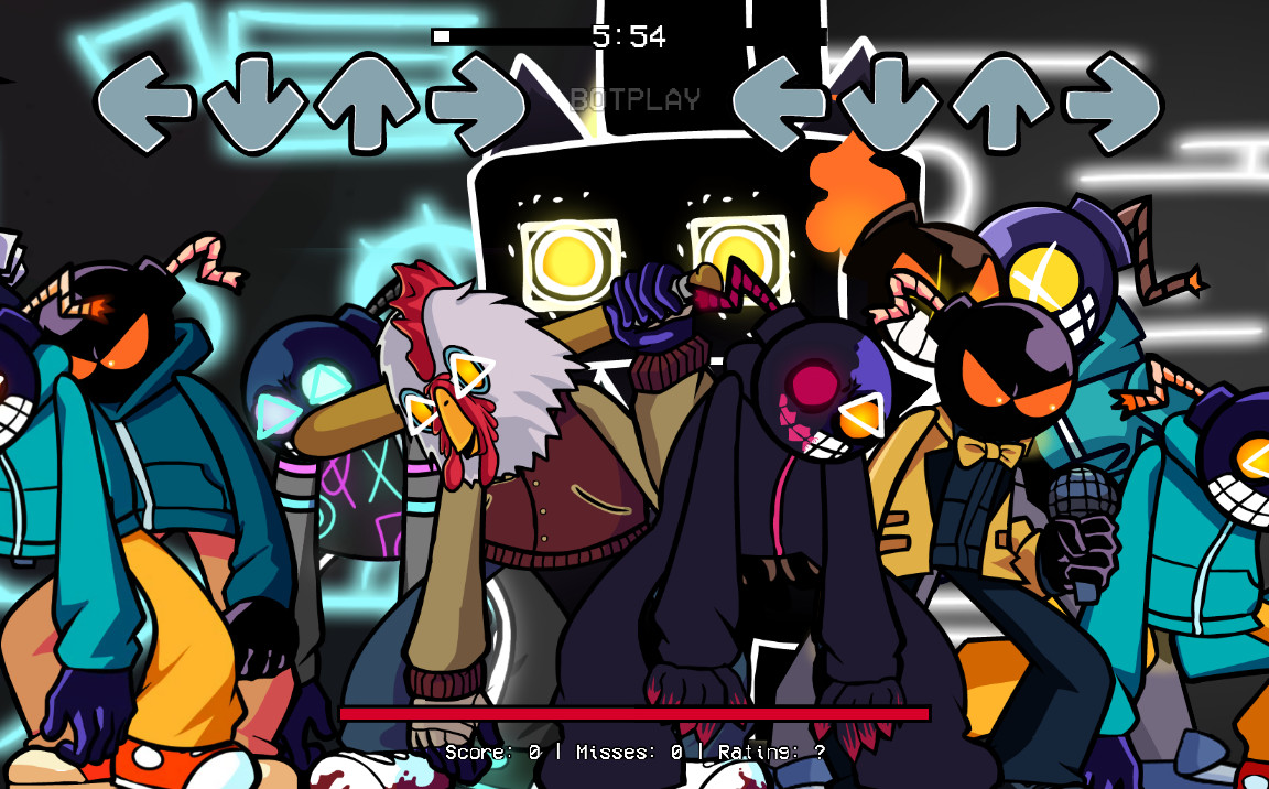 Mirror Confrontation VIP charted by me Mod for Friday Night Funkin ...