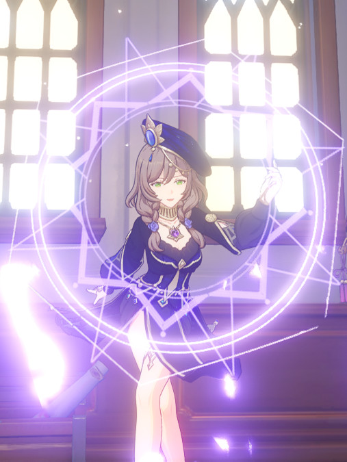 Abyss Lisa - Retexture of Lisa Student outfit Mod for Genshin Impact ...