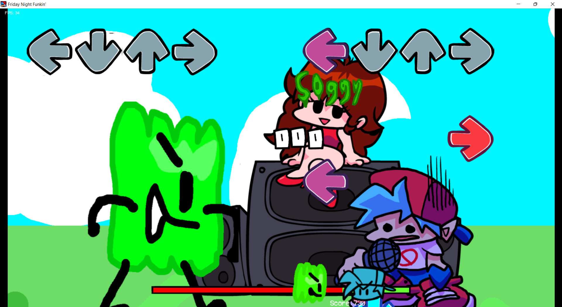 Gelatin FNF Mod for Friday Night Funkin' | FNF Mods