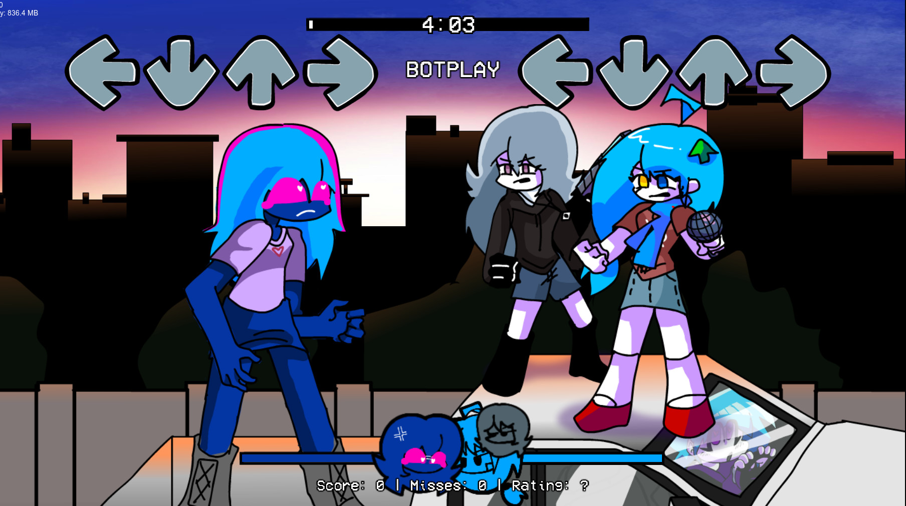 FNF Maskoff but Sky's sing it! [Friday Night Funkin'] [Mods]