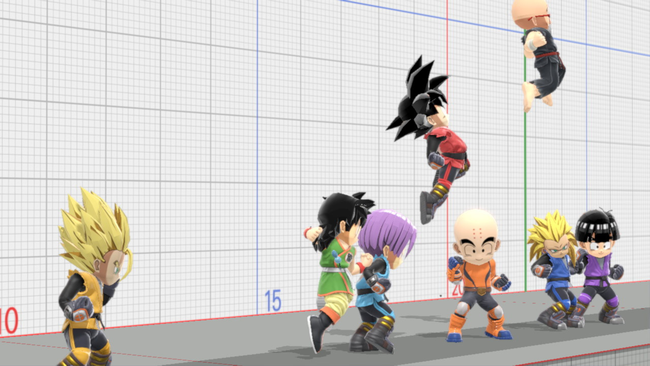 Z Warriors Mii Hat Pack (Wave 1) Mod for Super Smash Bros. Ultimate ...