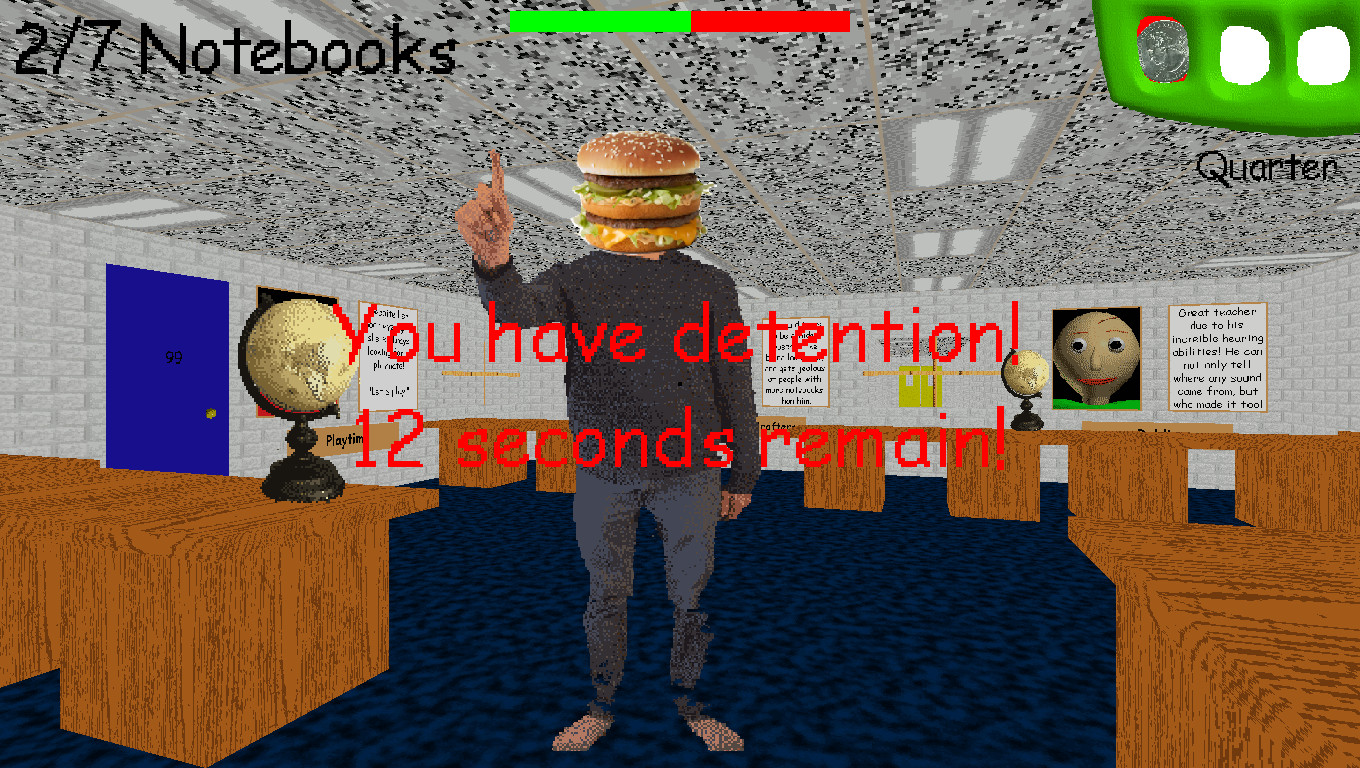 Baldi and his big mack! [Baldi's Basics] [Mods]