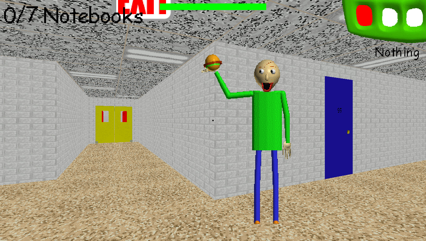 Baldi and his big mack! [Baldi's Basics] [Mods]